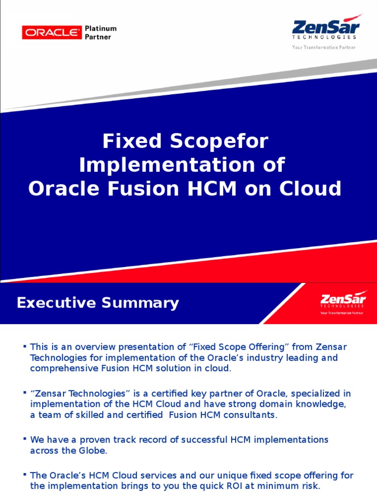 Oracle Fusion HCM FSO | PDF | Cloud Computing | Business Process