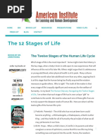 Human Life Cycle | PDF | Adults | Childhood