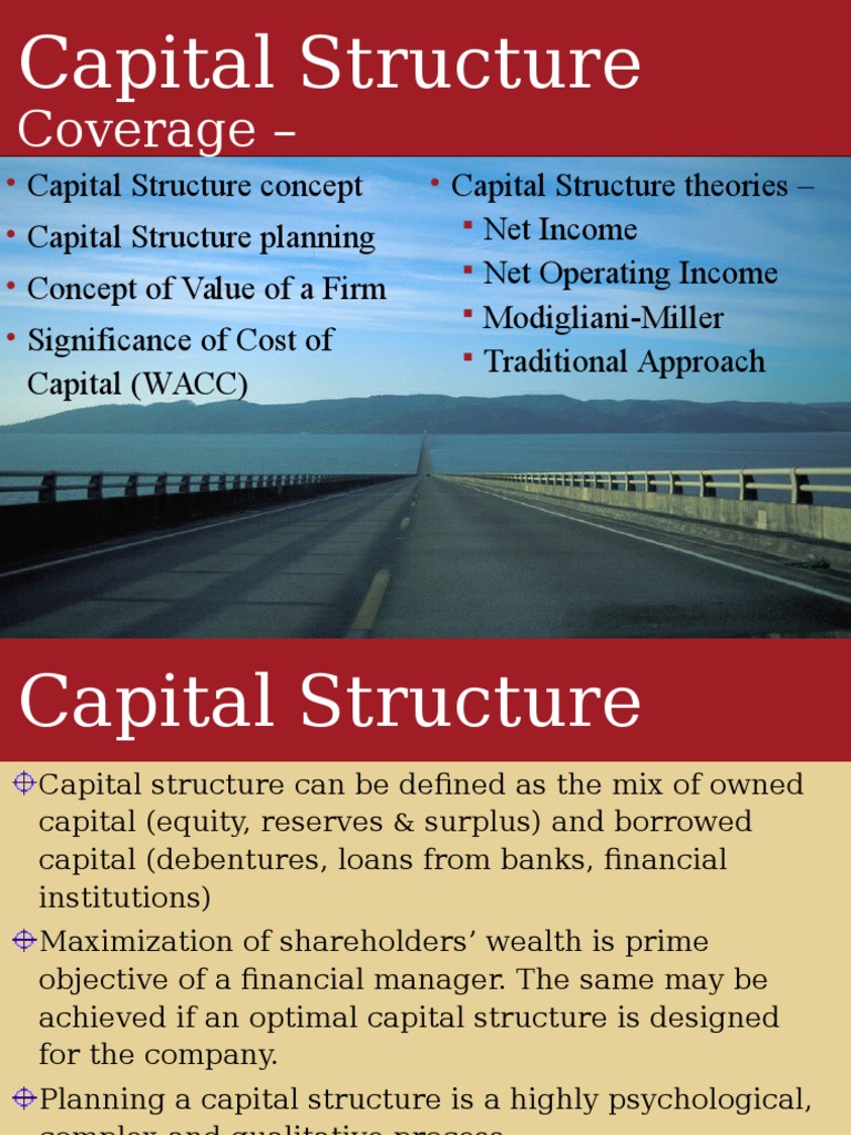 An In-Depth Examination of Capital Structure Theories and Their Impact ...