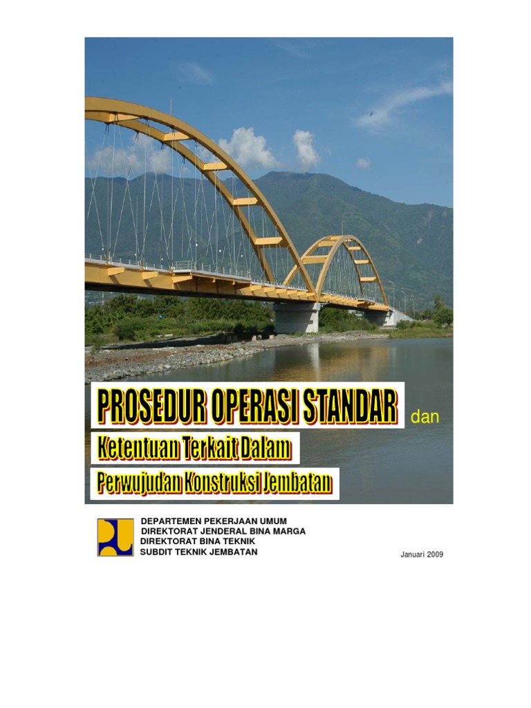 Sop Jembatan PDF | PDF