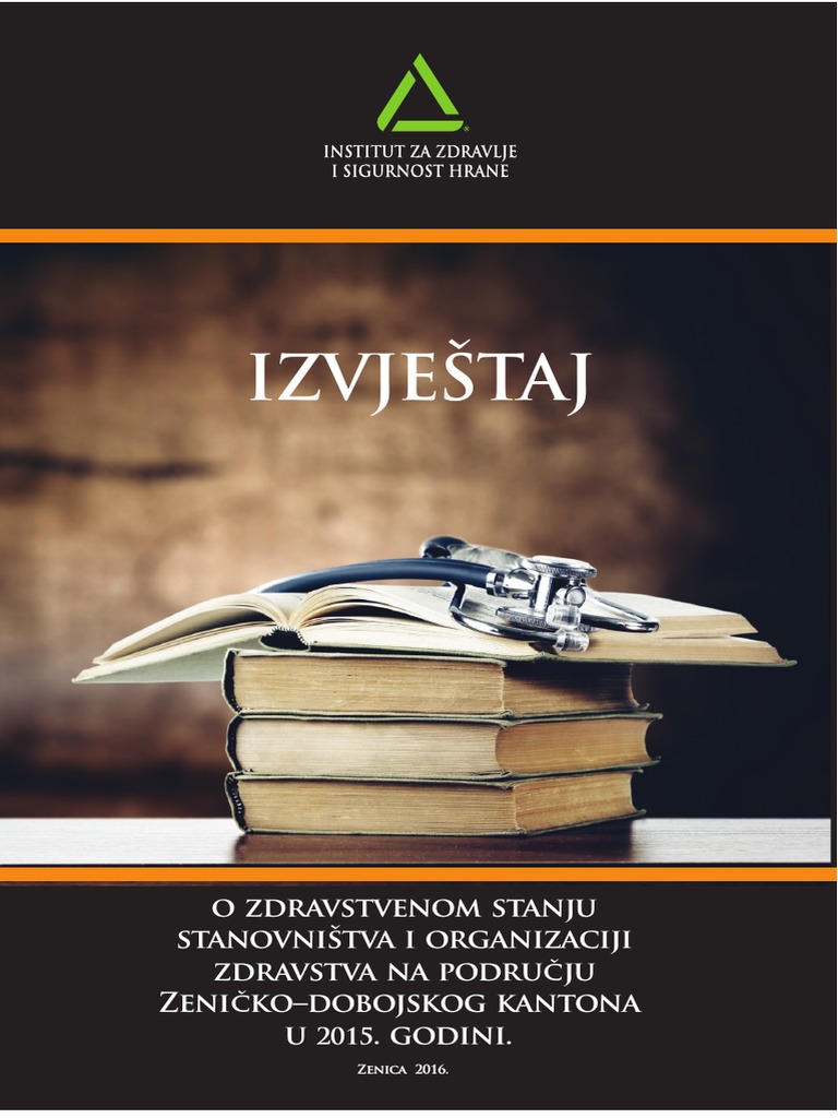 Izvještaj o Zdravstvenom Stanju Stanovništva ZDK 2015 | PDF