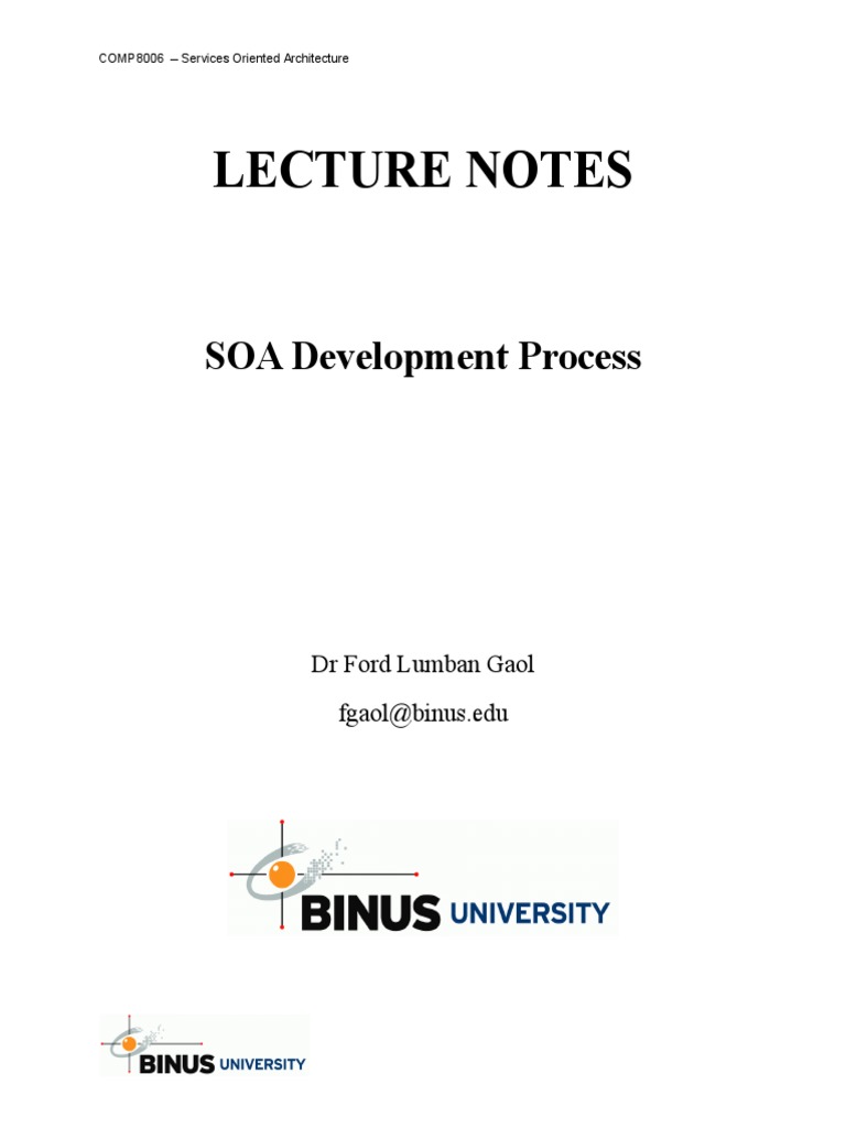 LN5-SOA Development Process | PDF