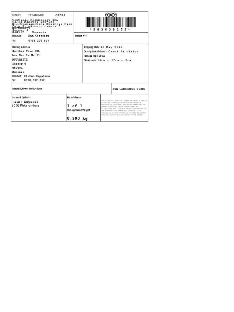 Https My - Tnt.com MyTNT P | PDF | Business