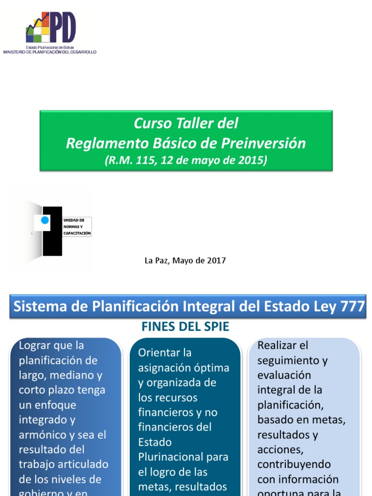 1 Guia para La Elaboración Del Itcp | PDF | Presupuesto | Planificación
