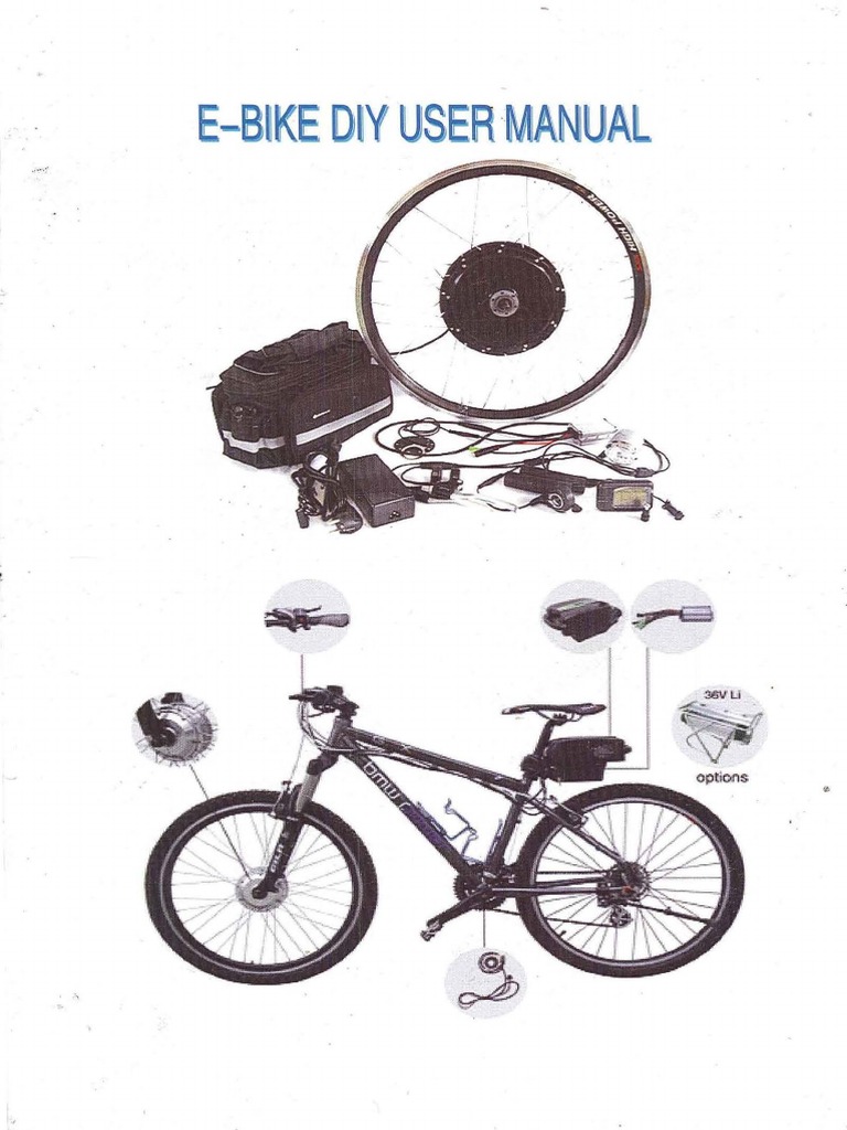 Chinese CNE Bikes E Bike DIY User Manual PDF | PDF | Steering | Tire