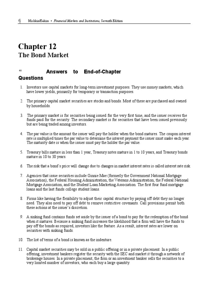 Chapter 12 HW Solution | PDF | Bonds (Finance) | Securities (Finance)