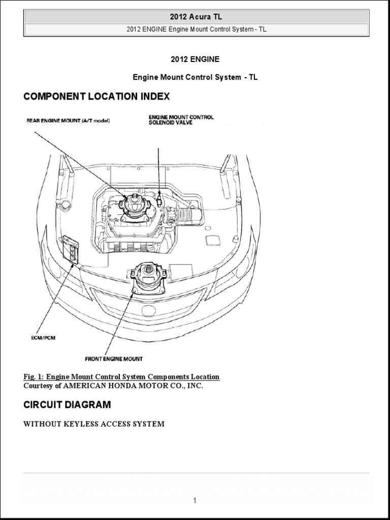 2012 ENGINE Engine Mount Control System - TL | PDF | Engines | Valve