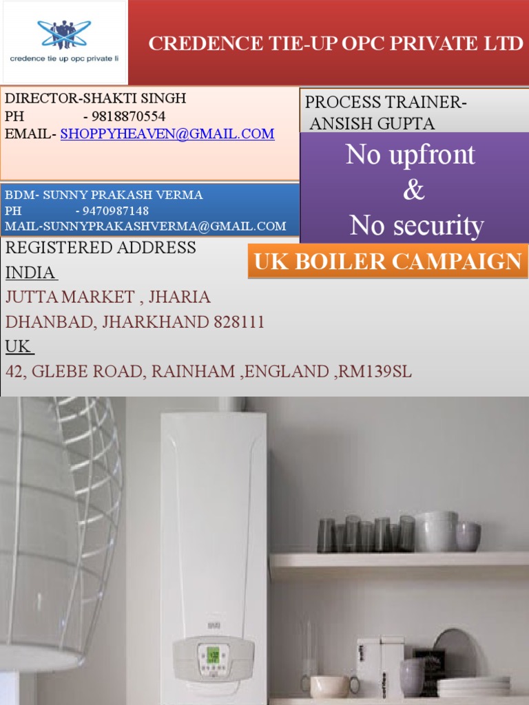 Boiler Campaign | PDF