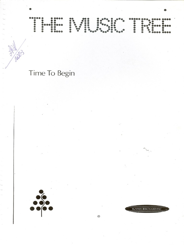 The Musi Tree - C | PDF | Musical Compositions | Musicology