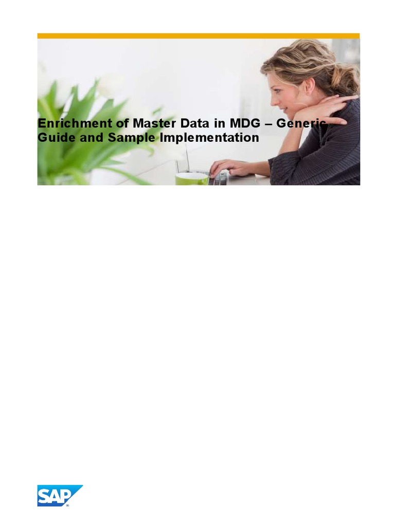 Enrichment of Master Data in MDG Generic Guide and Sample Implementation PDF | PDF | Interface ...