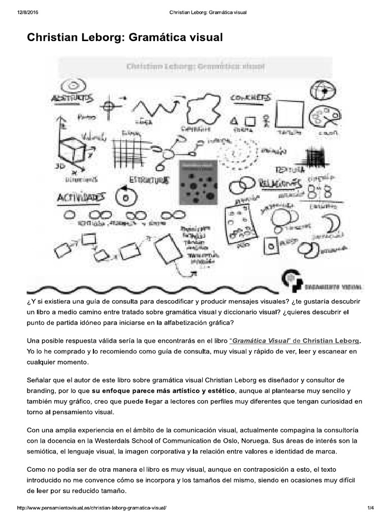 Christian Leborg - Gramática Visual | PDF