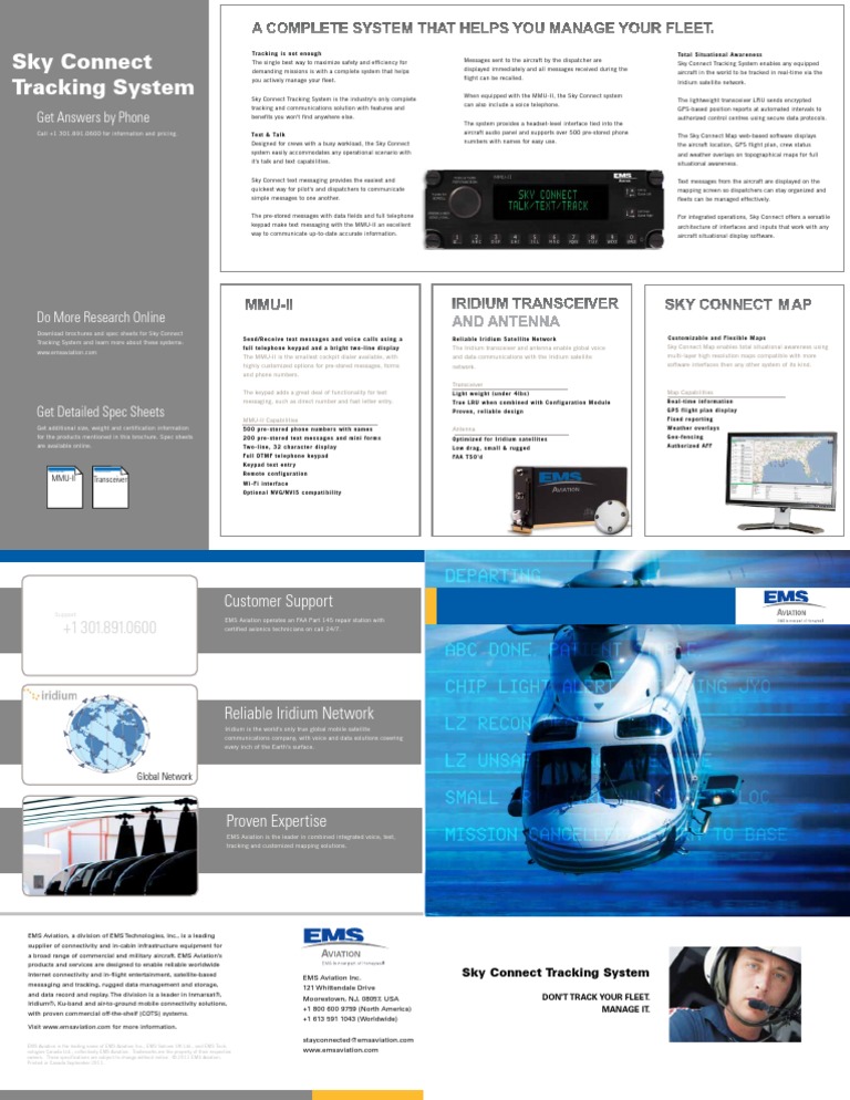 SKY Connect Tracking AFF - System | PDF | Telephone | Dispatcher