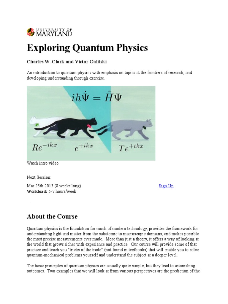 Exploring Quantum Physics: An Introduction to Quantum Mechanics with ...