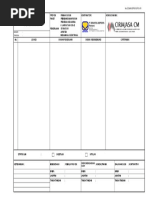 Contoh Form Persetujuan Material Proyek | PDF
