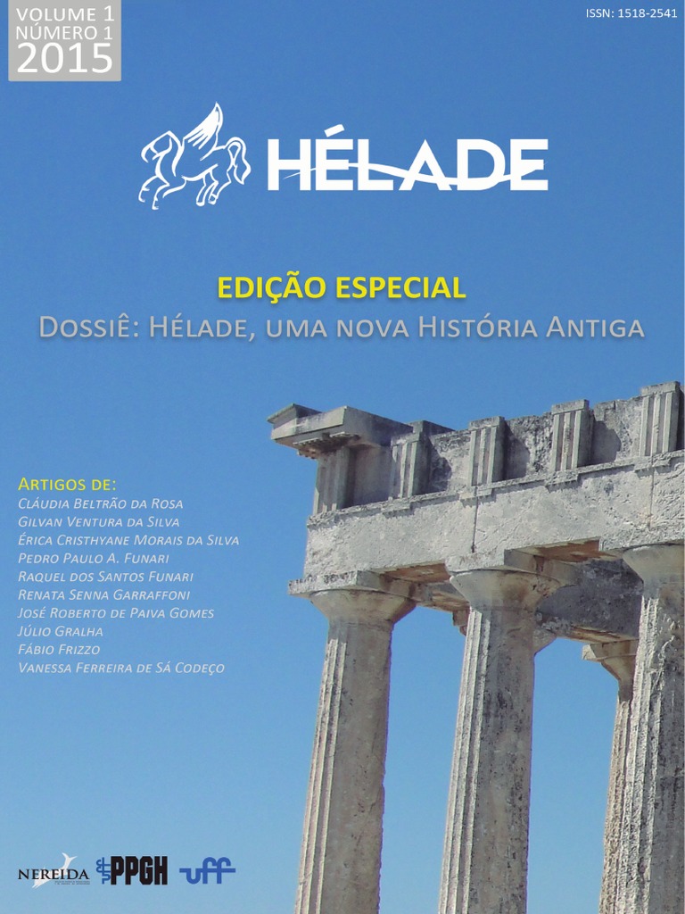 Revista Hélade: História Antiga no Brasil | PDF | Historiografia ...