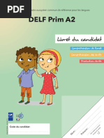 Corrigé DELF Prim A2 2024 | PDF