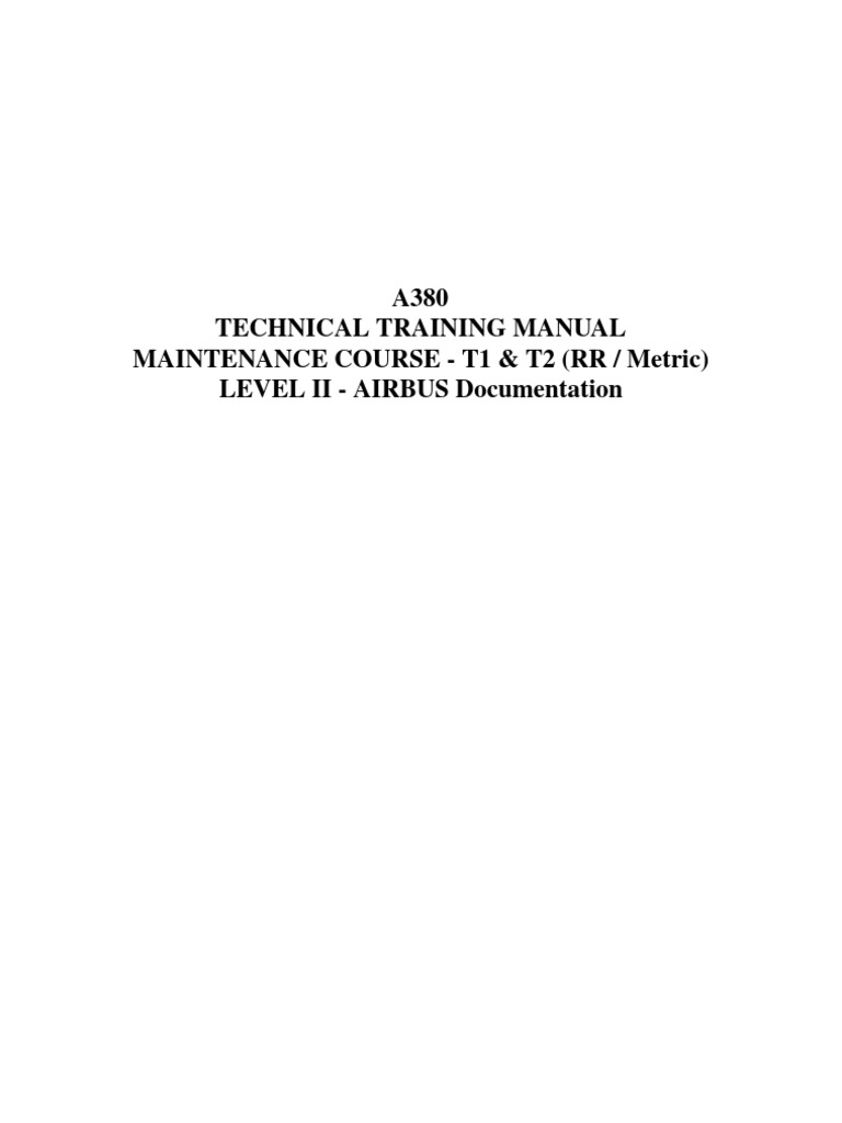 Level II - Airbus Documentation | PDF | Aviation | Aerospace