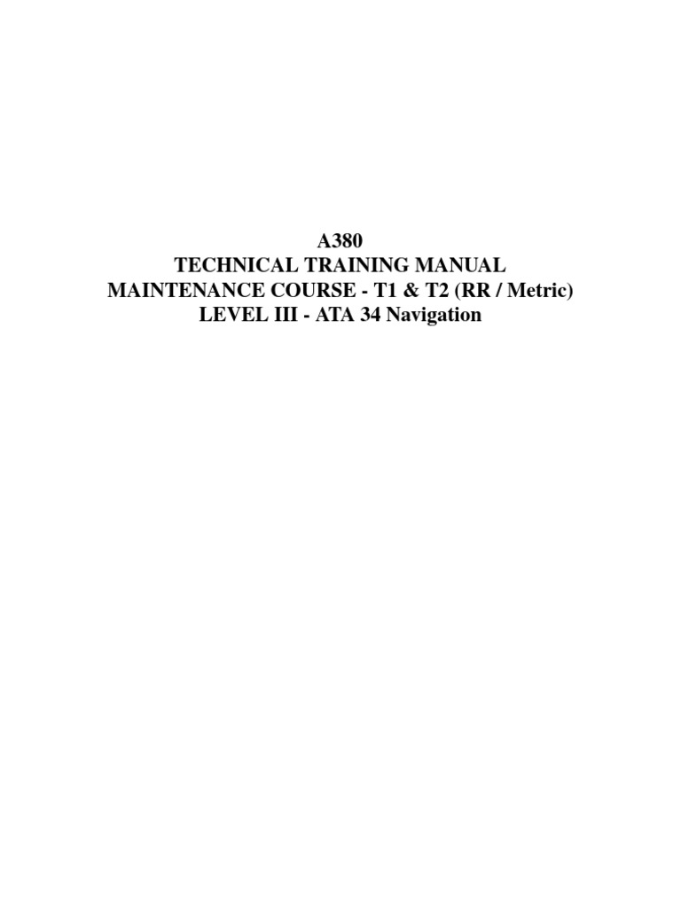 Level III - Ata 34 Navigation | PDF | Avionics | Aviation