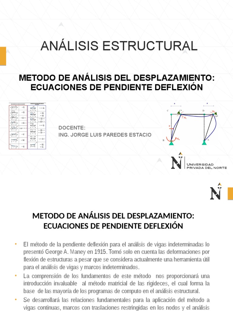 Metodo Pendiente Deflexion | Descargar gratis PDF | Rigidez | Ecuaciones