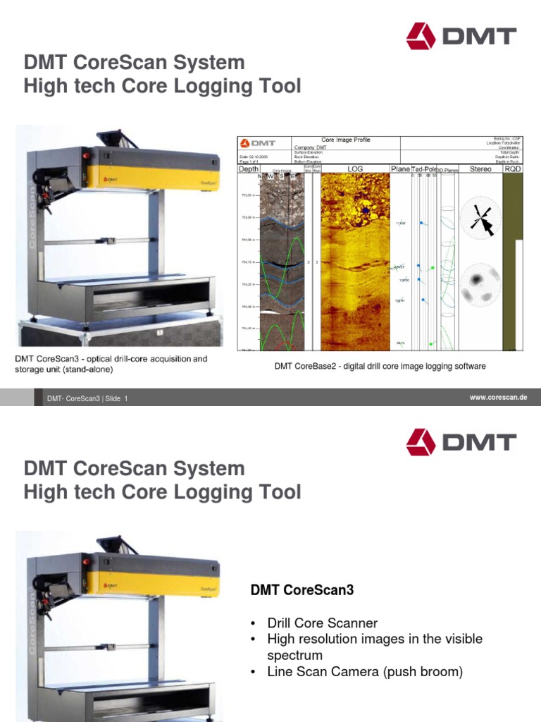 DMT CoreScan System | PDF | Image Scanner | Imaging