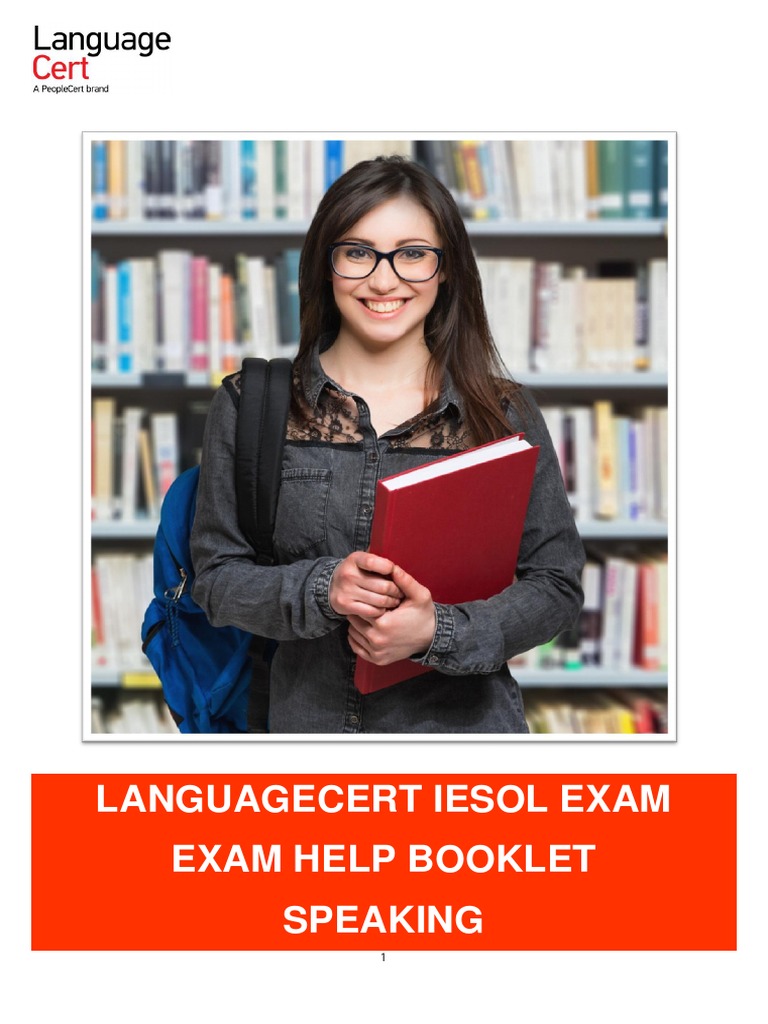Exam Help Booklet Speaking LC 28-09-2016 | PDF | Fluency | Linguistics