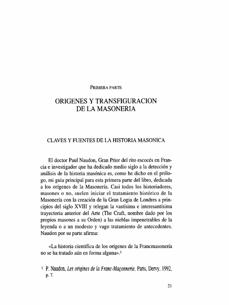 Ricardo de La Cierva - El Triple Secreto de La Masonería | PDF