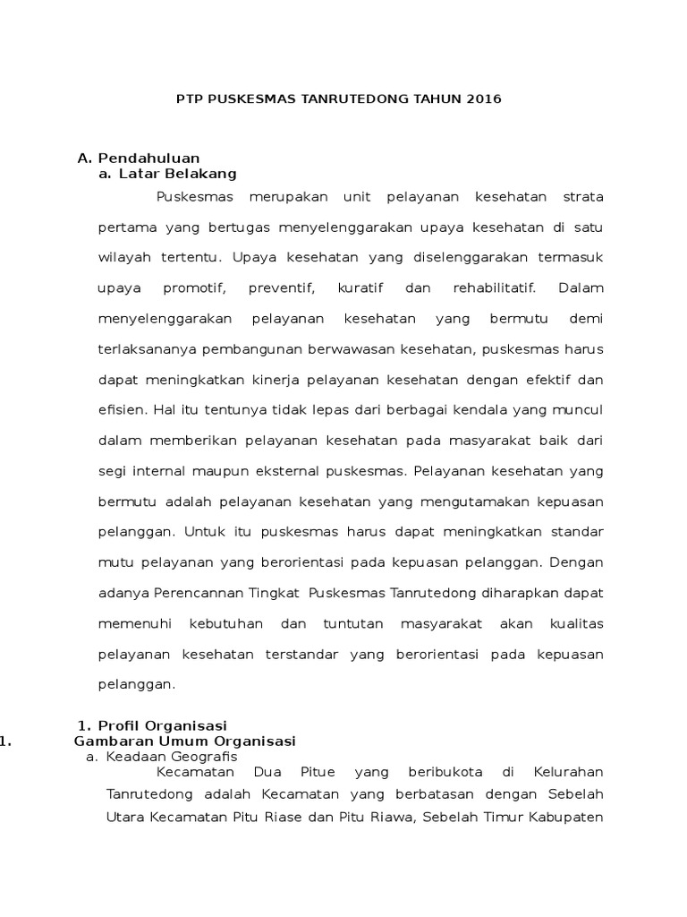 PTP Puskesmas | PDF | Ilmu Sosial | Pengembangan Diri