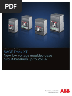 ABB Tmax XT MCCB Catalog Overview | PDF | Electric Power Distribution ...