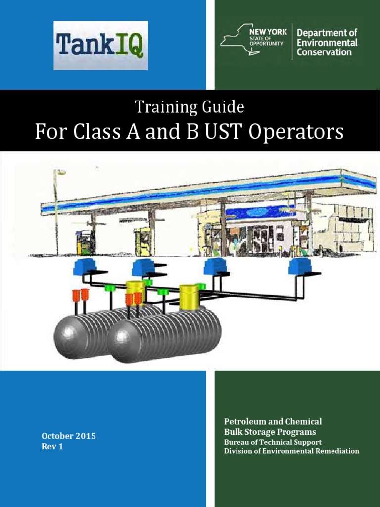 For Class A and B UST Operators: Training Guide | PDF | Petroleum | Leak
