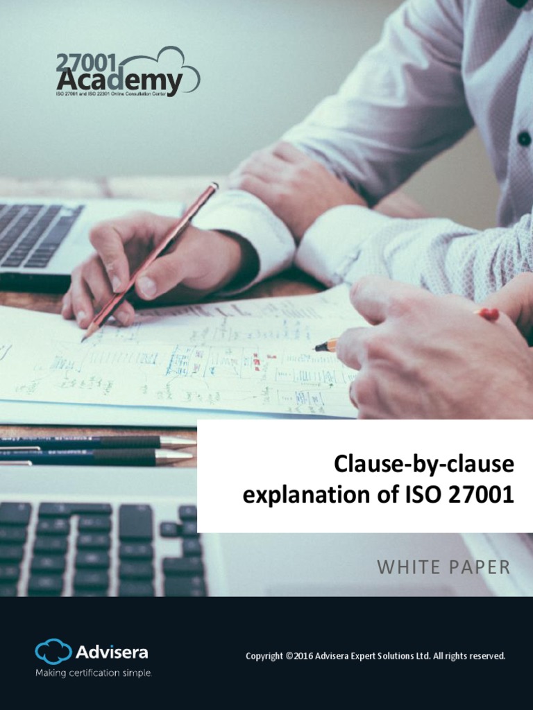 Clause by Clause Explanation of ISO 27001 En | Business Continuity ...