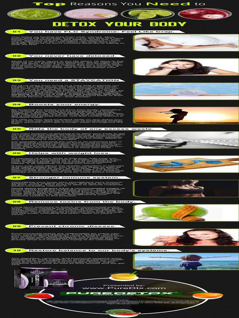 10 Reasons To Detoxify Your Body | PDF | Detoxification (Alternative ...