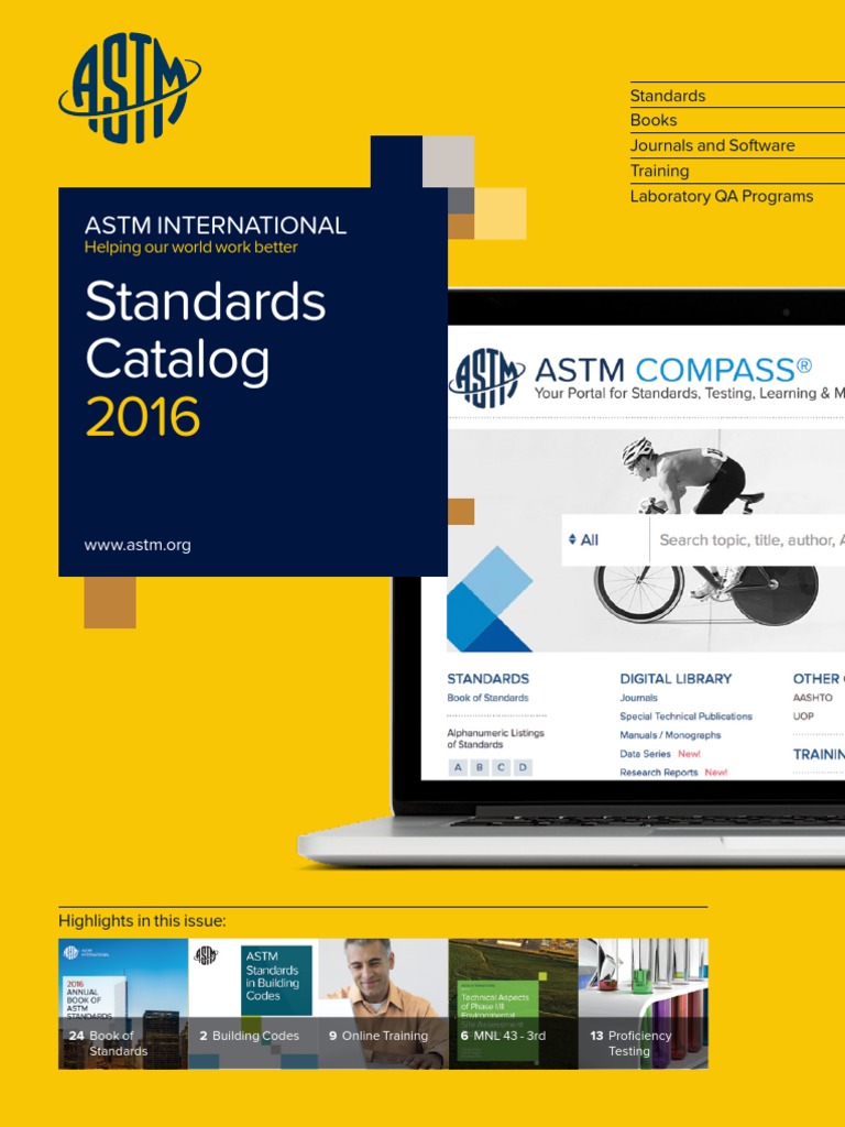 Standards Catalog: Astm International | PDF | Photovoltaics | Metallurgy