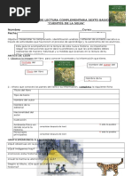 Actividades sobre Cuentos de la Selva | PDF | Ficción general