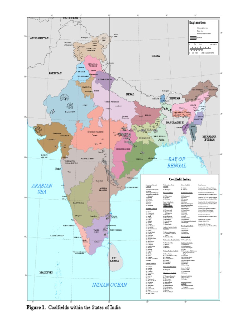 A Map Depicting the Disputed Boundaries and Regions Between India ...