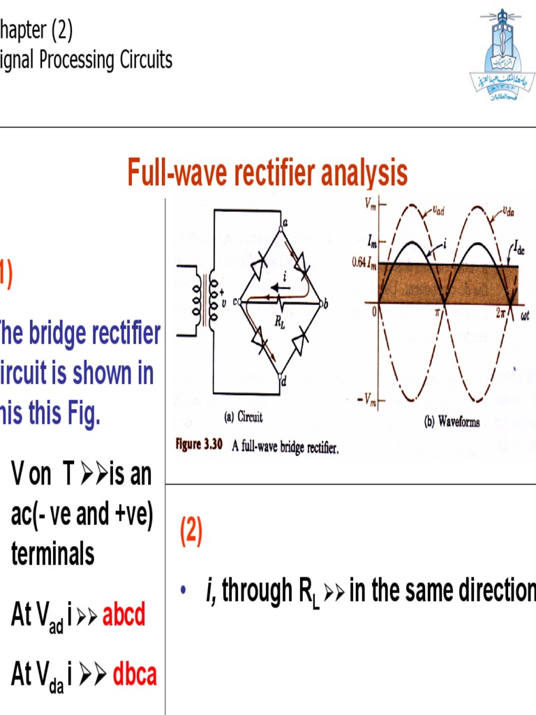 Full Wave Rectifier - PDF 2 | PDF | Rectifier | Manufactured Goods