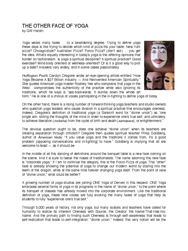 The Many Faces of Modern Yoga | PDF | Yoga | Spirituality