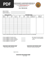 Employee's Gatepass Form | PDF