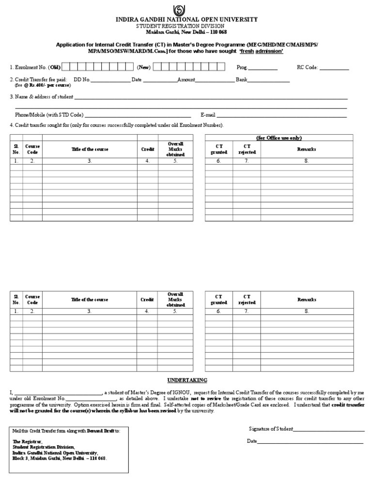 Masters Degree ICT Proforma | PDF | Master's Degree | Course Credit