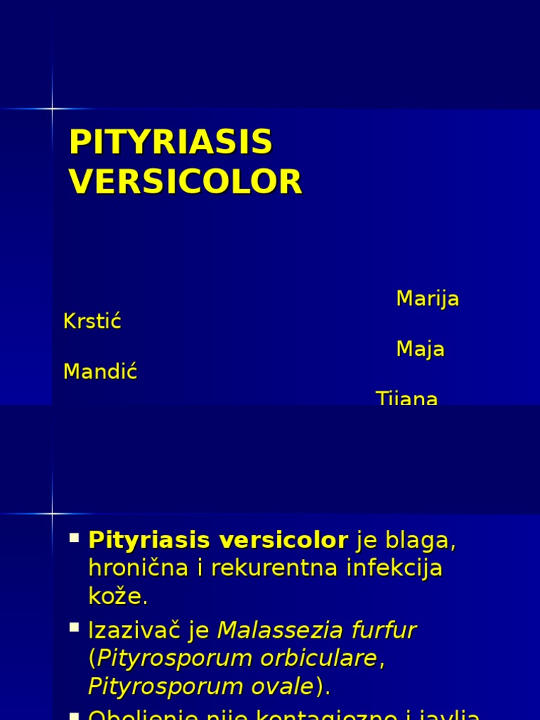 Pityriasis Versicolor | PDF