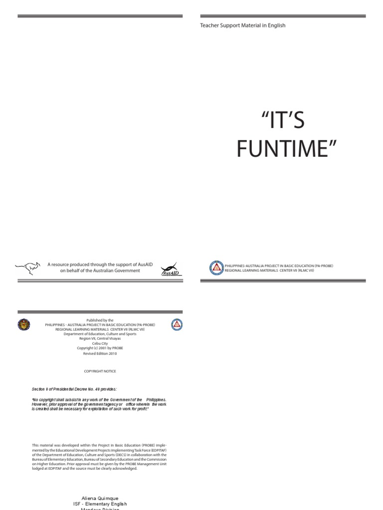 Funtime Rev 2010 | PDF | Further Education | Teaching And Learning