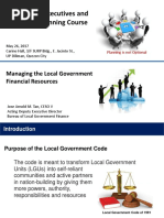 LGU Budget Process Overview | PDF | Veto | Budget