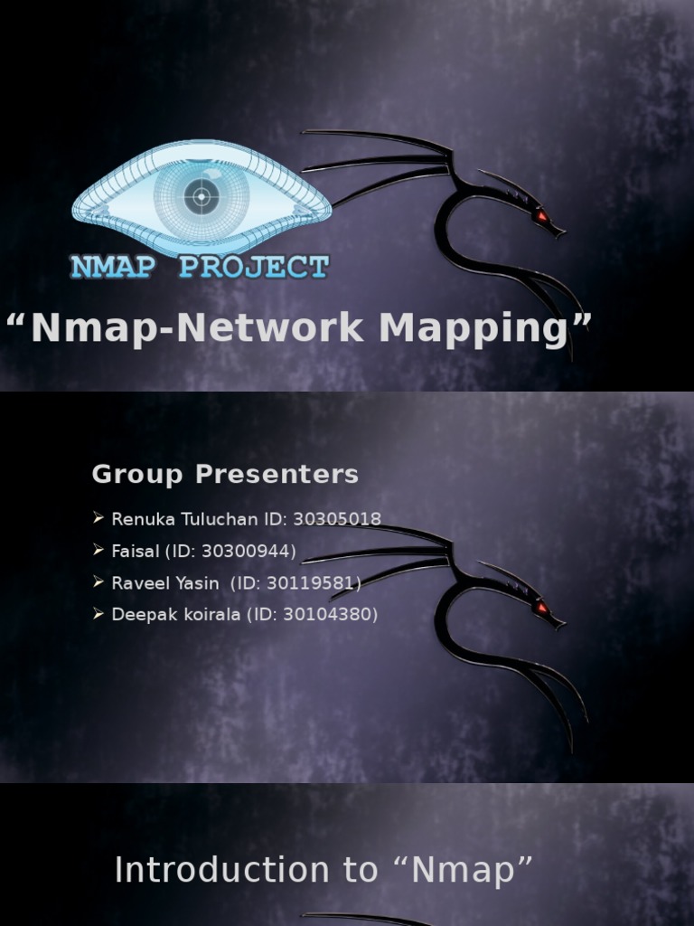 NMap - Network Mapping | PDF | File Transfer Protocol | Transmission ...