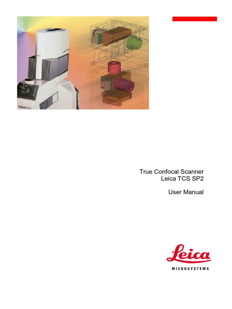 User Manual Leica TCS SP2 English25072003 PDF | PDF | Confocal ...