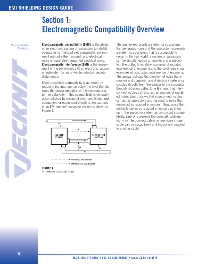 Emi Design Guide | Download Free PDF | Electromagnetic Compatibility ...