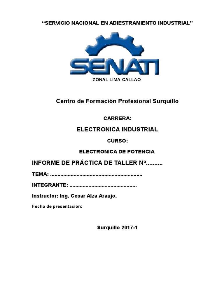 Caratula de Presentacion | PDF