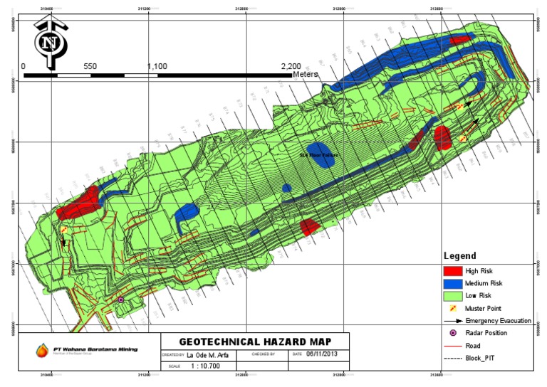 WBM Geotechnical Hazard Map | PDF | Nature