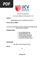 Secuencia Logica Del Proceso Constructivo de Una Vivienda | PDF | Ingeniería de Edificación ...