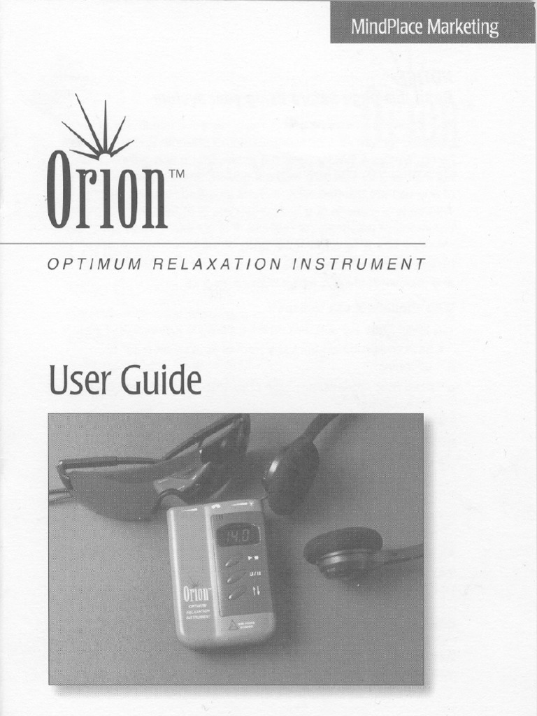 Orion Mind Machine User Guide PDF | PDF