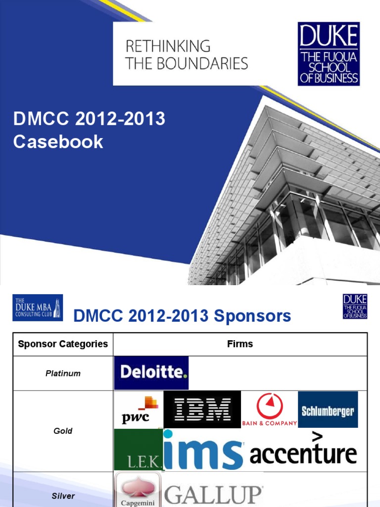 DMCC 2012-2013 Casebook Guide | PDF | Airlines | Banks