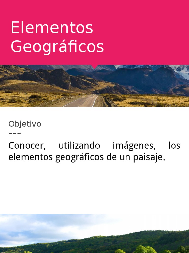 Elementos Geográficos | PDF